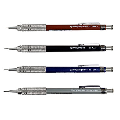 Pentel GraphGear 500 Mechanical Pencils