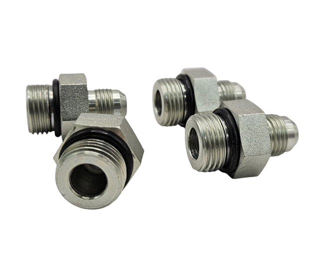 -8 JIC Fittings for Orbital Valve (4 Pack) - Hydraulic Steering Unlimited