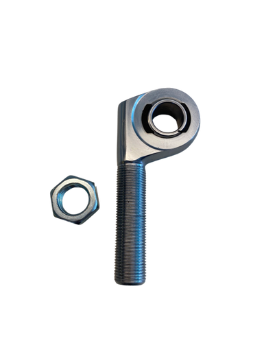 LH 3/4" Bore Offset Heim Joint – 7/8"-14 Shank with Jam Nut | Left-Hand ...