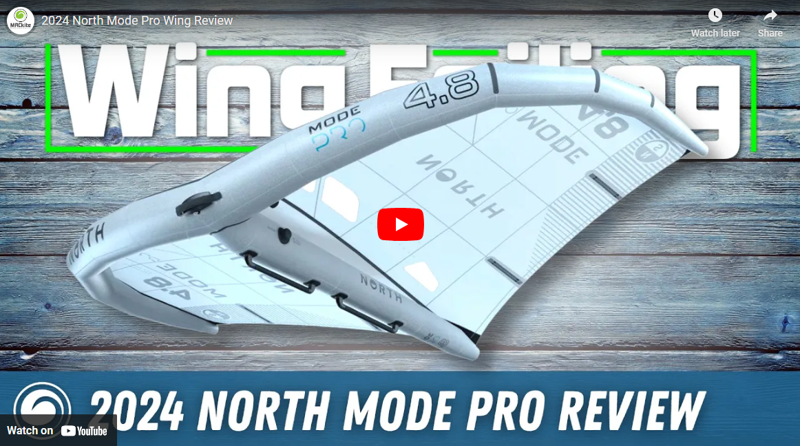 2024 North Mode Pro Wing Review - MACkite Boardsports Center