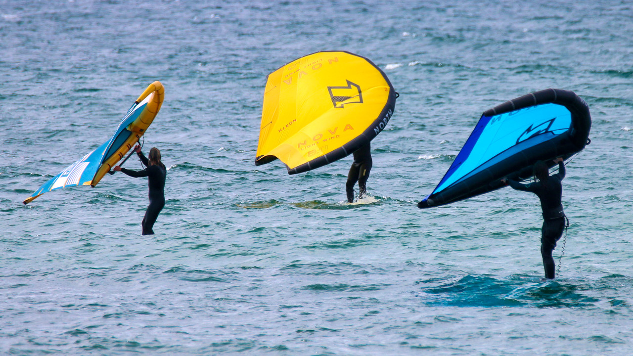 Efoiling Land Simulation Drill - MACkite Boardsports Center