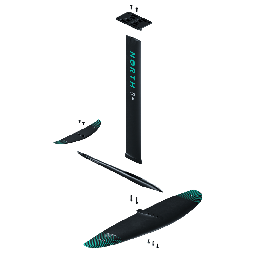 North Sonar Prime Aluminium & E-Glass Foil - MACkite Boardsports Center