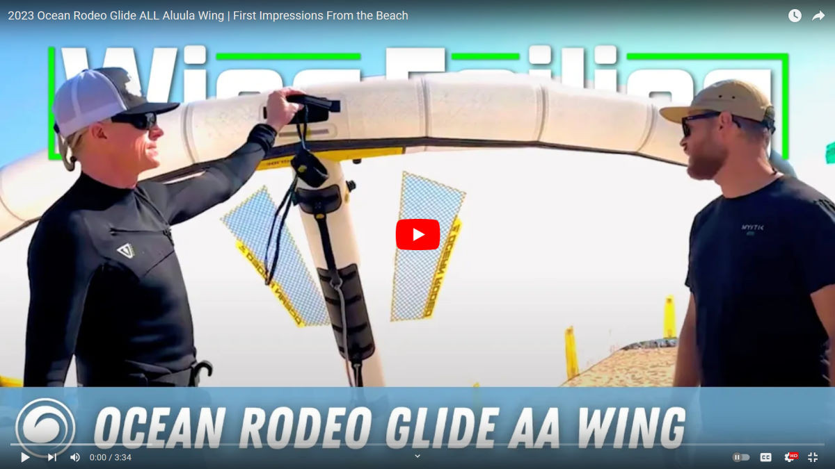 2023 Ocean Rodeo Glide AA First Impressions - MACkite Boardsports Center