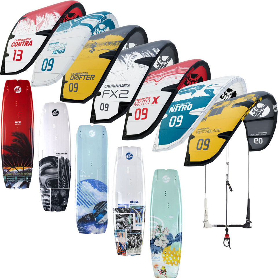 Kiteboarding packages and kitesurfing gear