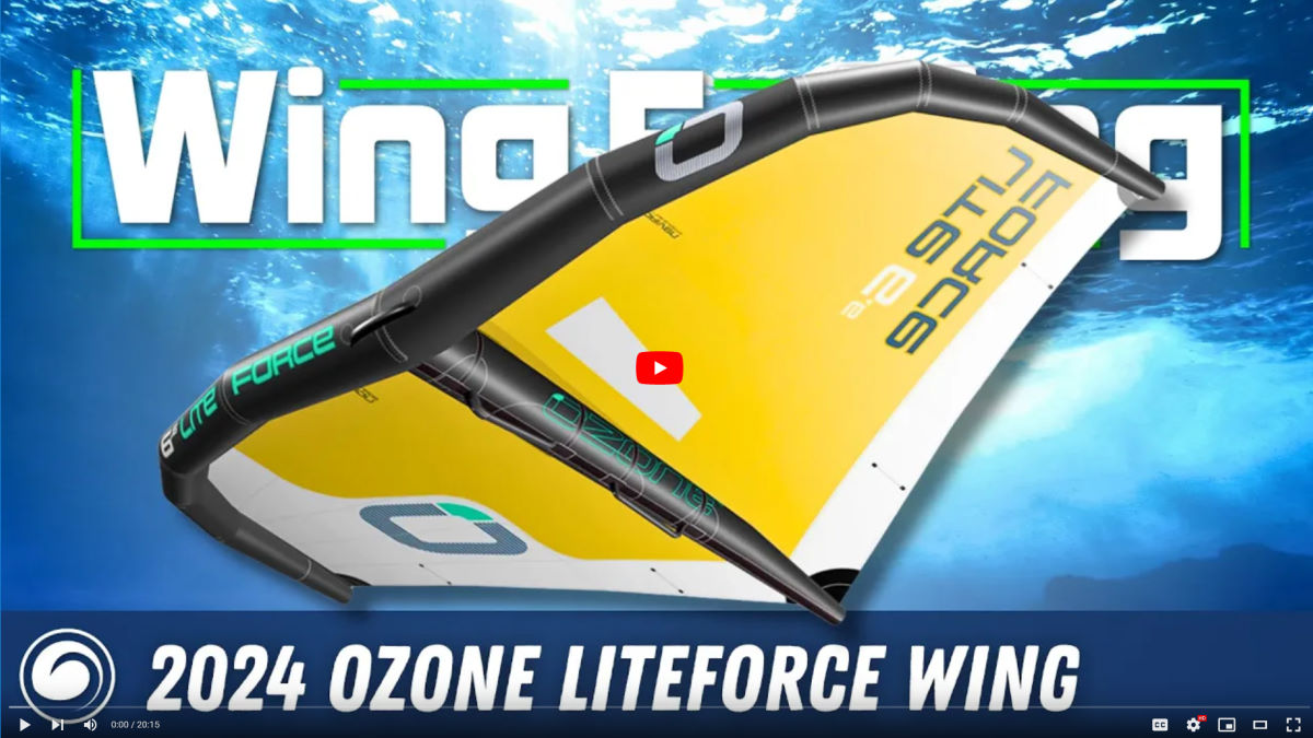 Ozone Liteforce Wing Review | A Detailed Look at the 7.7m Model ...
