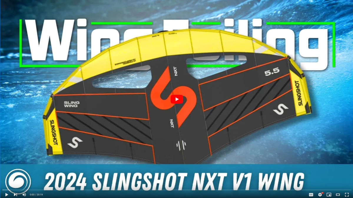 Slingshot Slingwing NXT V1 Wing Review | The Every Rider's Aluula Wing ...