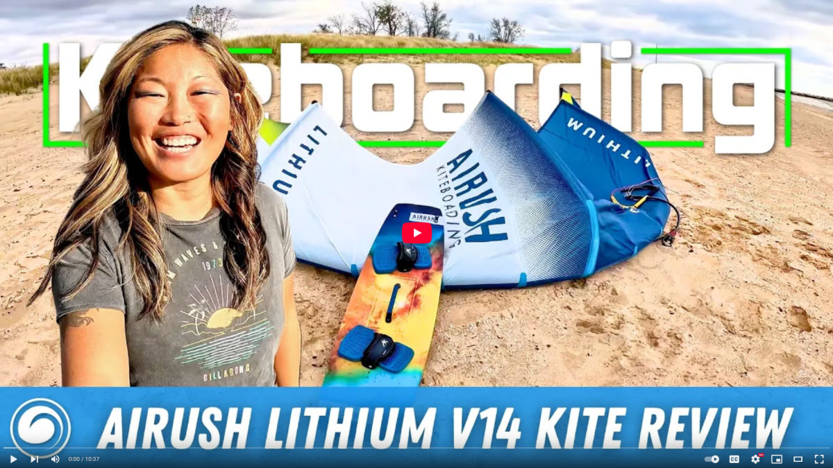 Why the Airush Lithium V14 Kite is Perfect for Progression - MACkite ...