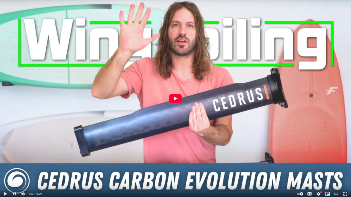 Cedrus Carbon Evolution Masts | Surf vs. Wind - MACkite Boardsports Center
