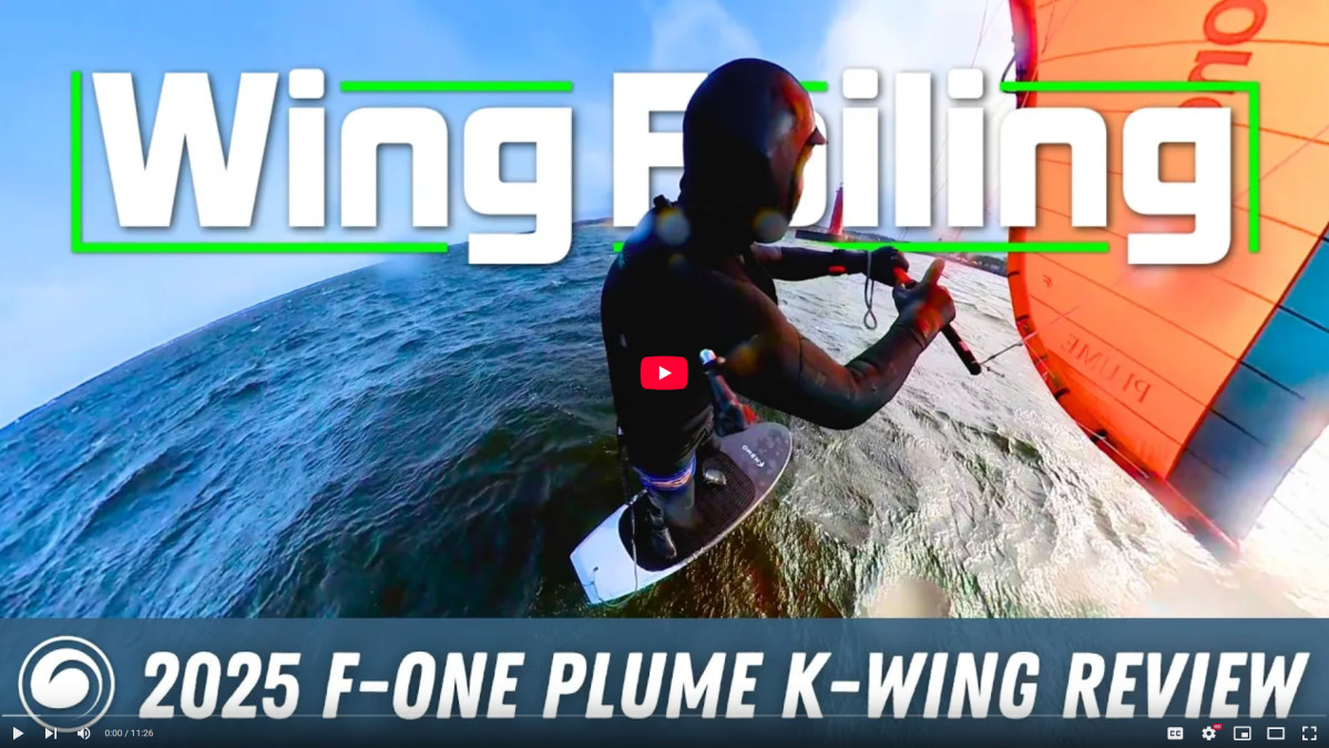 2025 F-One Plume K-Wing On-Water Review | Between a Kite and a Wing Place? - MACkite Boardsports ...