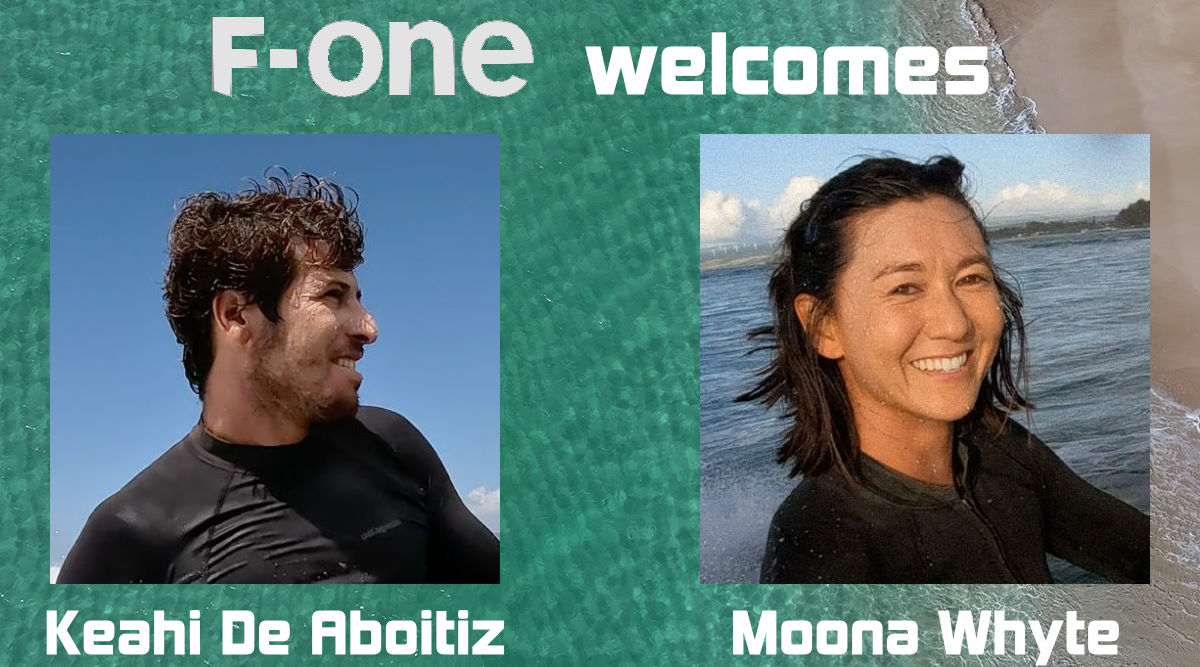 F-ONE Welcomes Keahi De Aboitiz and Moona Whyte - MACkite Boardsports ...