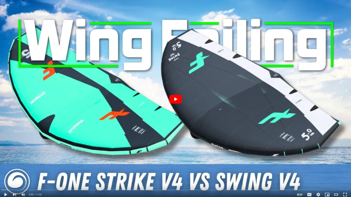 2024 F-One Strike V4 Wing Vs. Swing V4 | Which One is Right for You ...