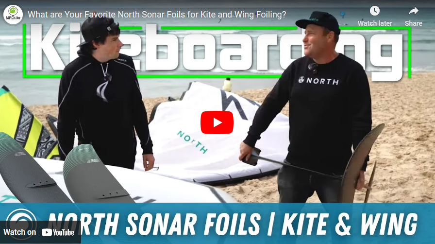 What are Your Favorite North Sonar Foils for Kite and Wing Foiling? - MACkite Boardsports Center