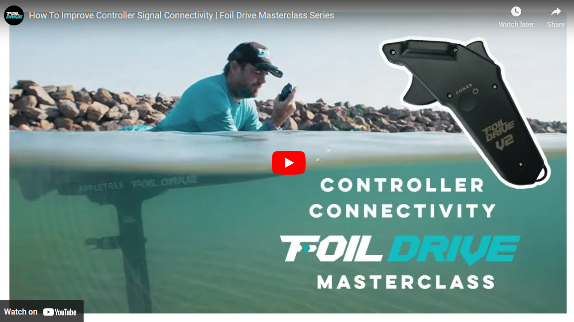How To Improve Controller Signal Connectivity | Foil Drive Masterclass Series - MACkite ...
