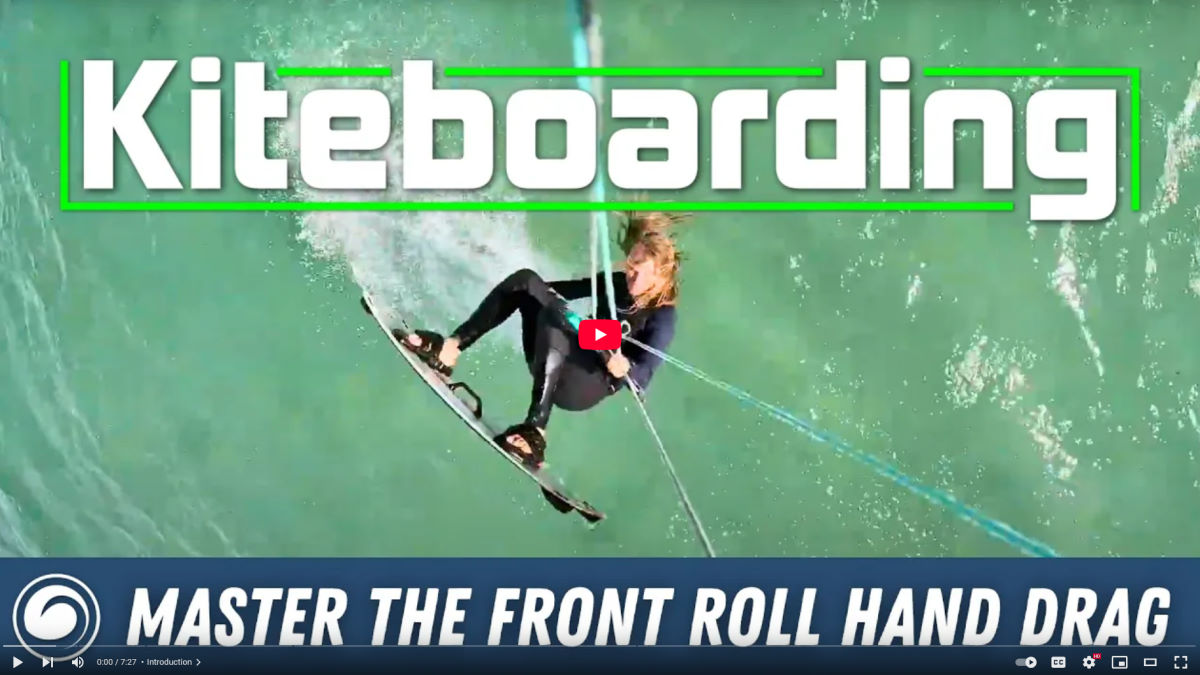 How to Nail the Front Roll Hand Drag with Precision Kite Control ...