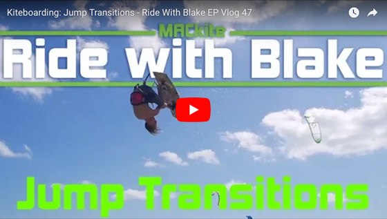 Kiteboarding Jumping Transition - Ride with Blake - MACkite Boardsports ...