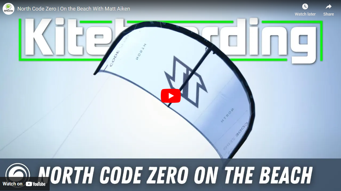 North Code Zero - On the Beach With Matt Aiken - MACkite Boardsports Center