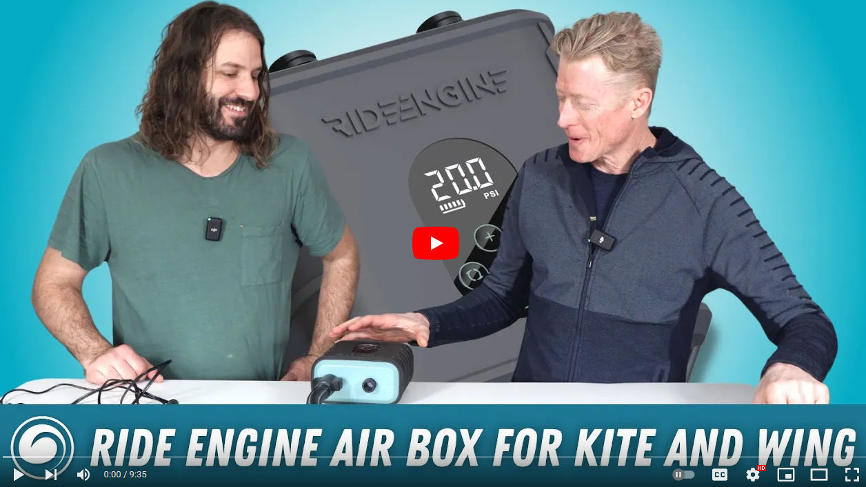 Ride Engine Air Box Electric Pump for Kiteboarding and Wing Foiling ...