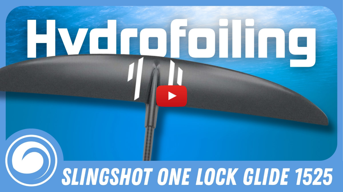 Slingshot's New One Lock Glide 1525 in Action | Glide, Pump, and Fly! - MACkite Boardsports Center