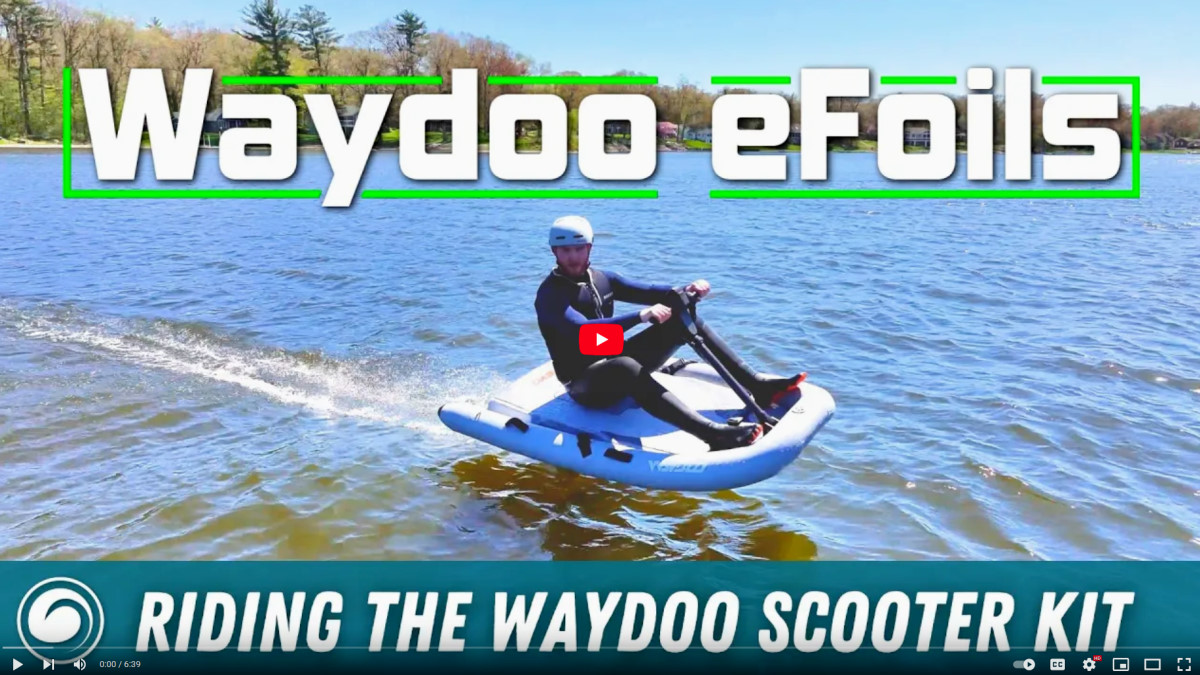 Waydoo Scooter Kit | Learning to eFoil Has Never Been This Easy or Fun ...