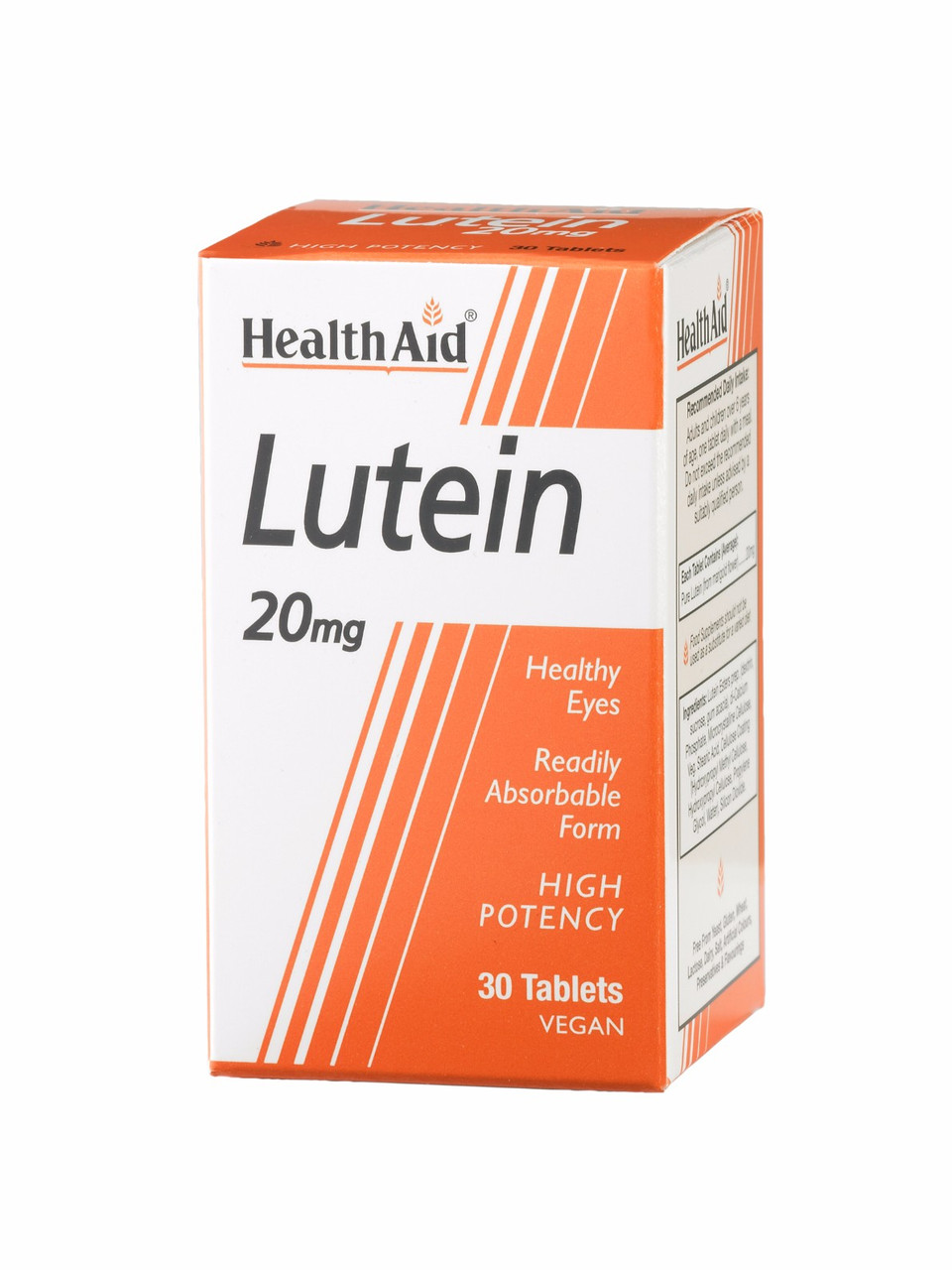 Health Aid Lutein 20mg, 30 Tablets - Oxford Lifestyle