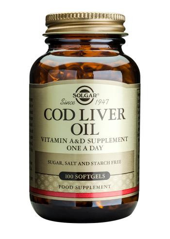 Solgar One A Day Norwegian Cod Liver Oil Softgels, 100 - Oxford Lifestyle