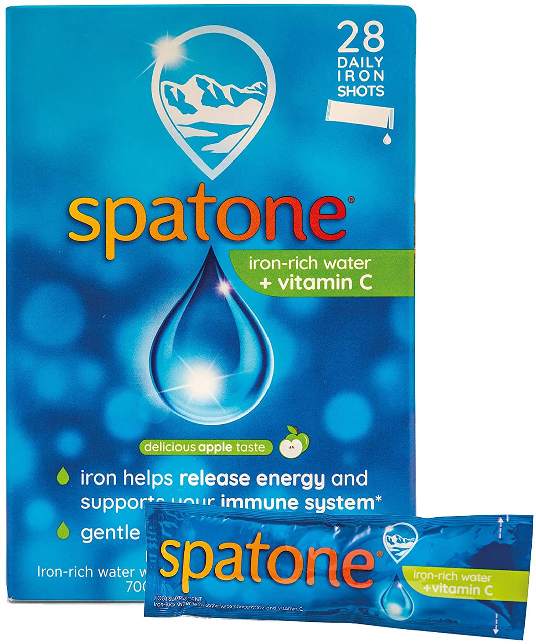Spatone Apple with Vitamin C, 28 sachets - Oxford Lifestyle