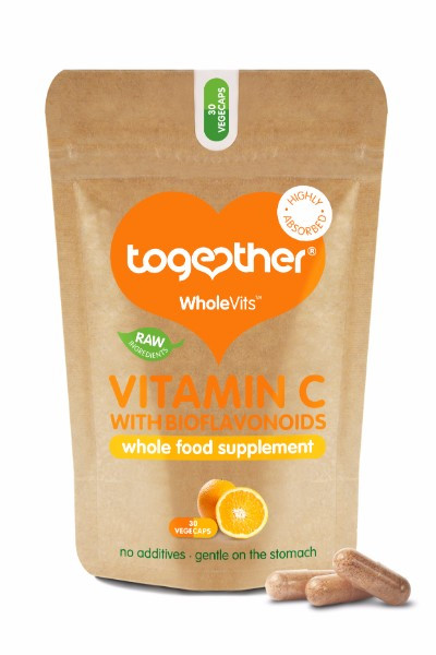Together Health, WholeVit Vitamin C, 30 Capsules - Oxford Lifestyle