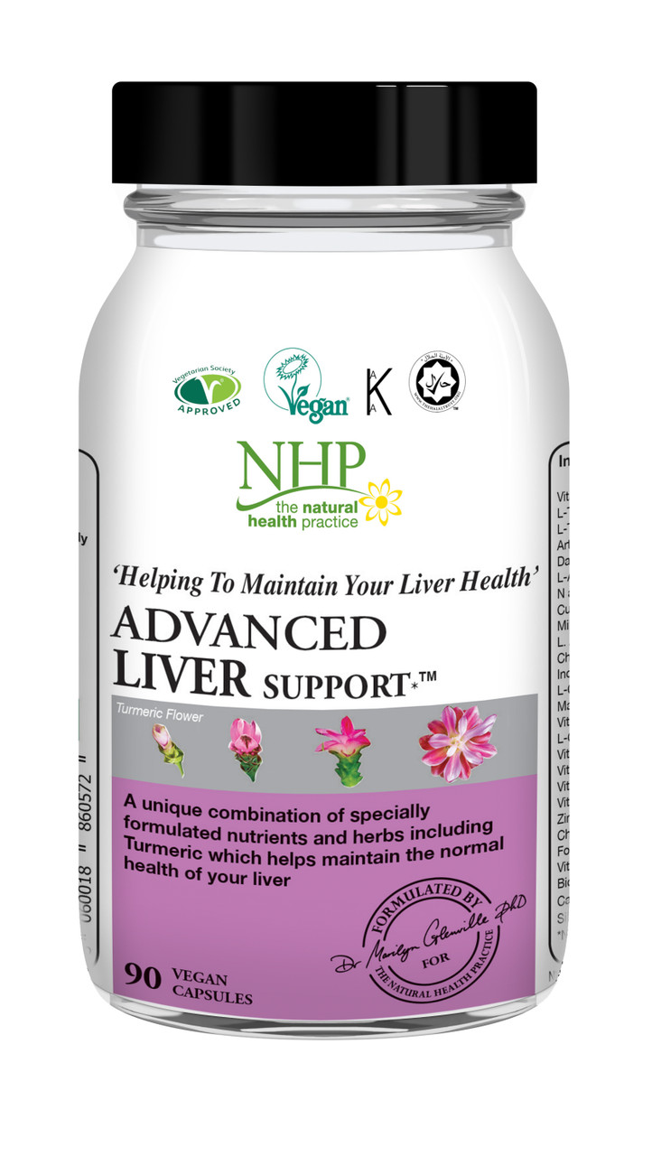 NHP, Liver Support (Advanced), 90 Capsules - Oxford Lifestyle