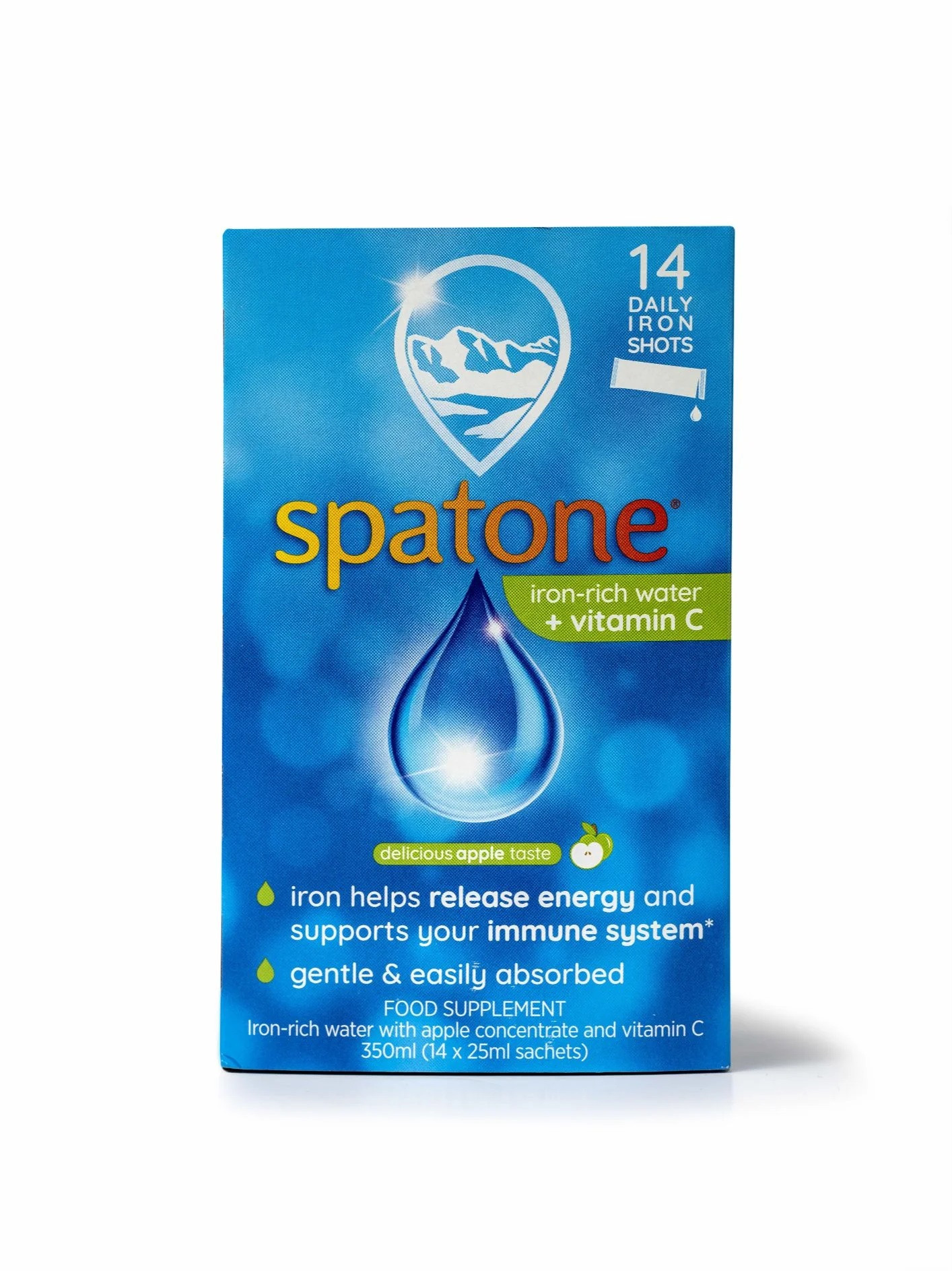 Spatone Apple with Vitamin C, 14 sachets - Oxford Lifestyle