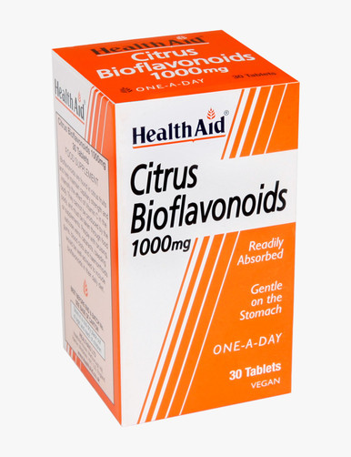 Health Aid Citrus Bioflavonoids, 30 Tablets - Oxford Lifestyle
