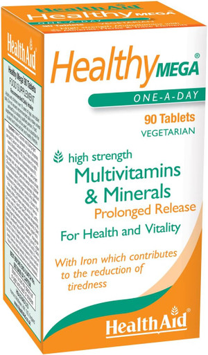 Health Aid Healthy Mega - Prolonged Release, 90 Tablets - Oxford Lifestyle