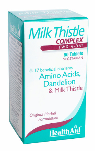 Health Aid Milk Thistle Complex, 60 Tablets - Oxford Lifestyle