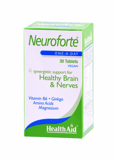 Health Aid NeuroForte (Amino Acid, B Vitamin Complex), 30 Tablets ...