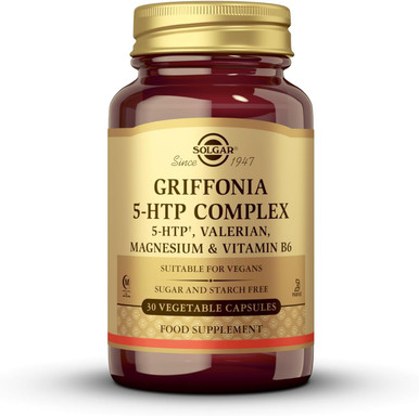 Solgar Griffonia 5-HTP Complex, 30 Capsules - Oxford Lifestyle