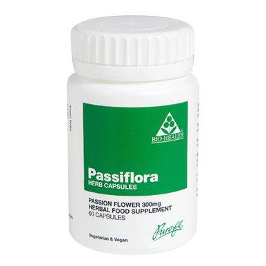 Bio-Health, Passiflora 300mg, 60 Capsules - Oxford Lifestyle