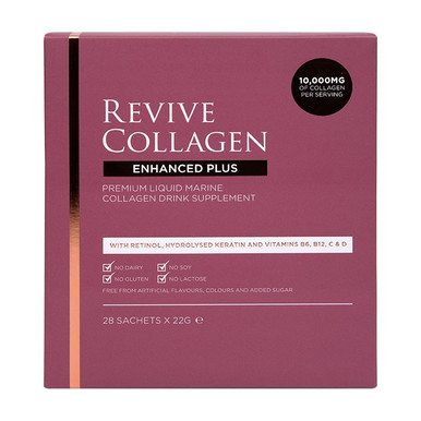 Revive Collagen Enhanced Plus Premium Liquid Marine Collagen Drink 10 ...