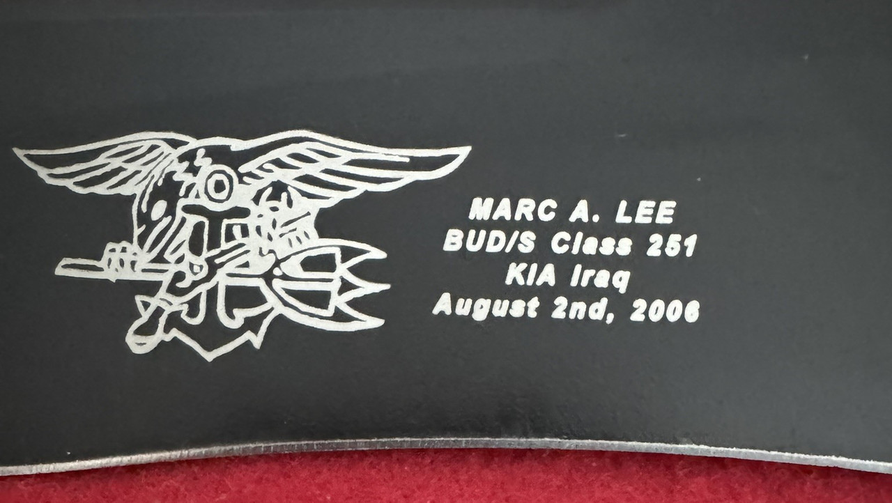 Benchmade Marc Lee Glory Commemorative Fixed Blade Knife