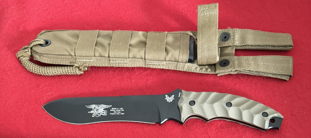 Benchmade Marc Lee Glory Commemorative Fixed Blade Knife