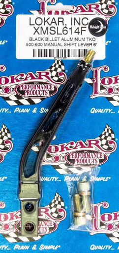 Shift Lever TKO 500-600 Aluminum 6in Black - Allgaier Performance