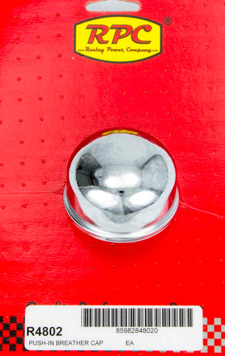 Chrome Push In Oil Fill Cap - Allgaier Performance