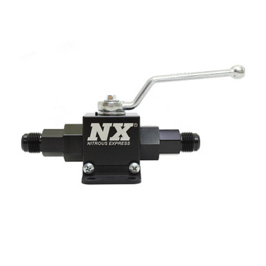 Remote Nitrous Shutoff Valve 6an Inlet/Outlet - Allgaier Performance