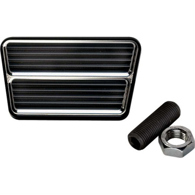 Black Rectangle Brake Pedal - Allgaier Performance