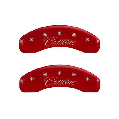 Red Caliper Covers 2007 Escalade | Allgaier Performance