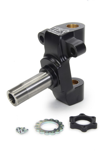 Spindle With Titanium Snout W/ Lock Nut Black - Allgaier Performance
