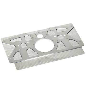 Alum Rear Motor Plate LW - Allgaier Performance