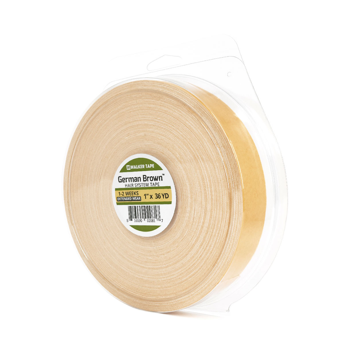 Get German Brown Liner Hair System Tape 1" x 36 Yards Roll