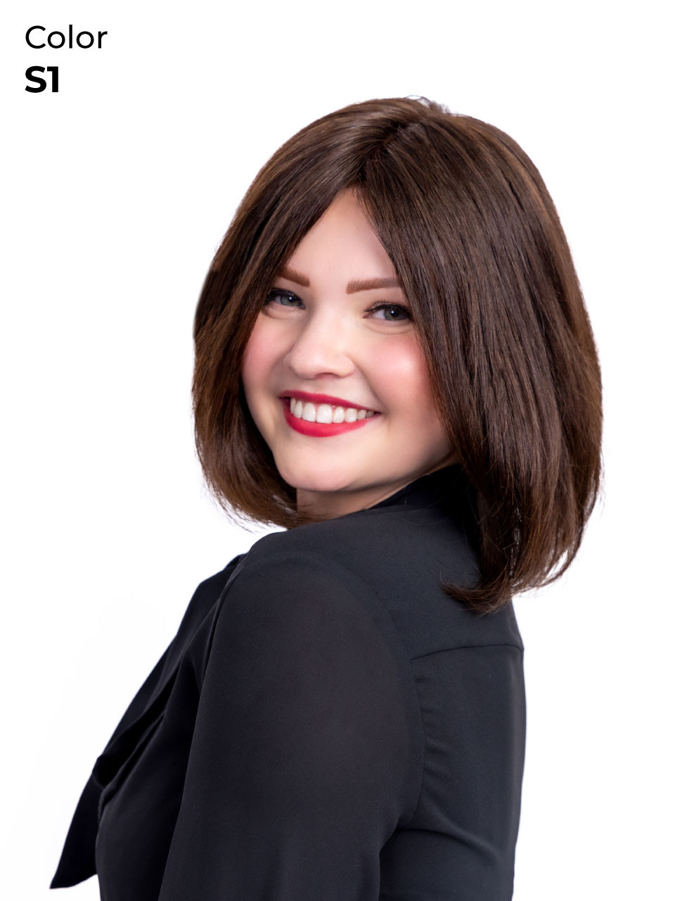 Adele Short Human Hair Wig | Mono Silk Top Lace Front Wig