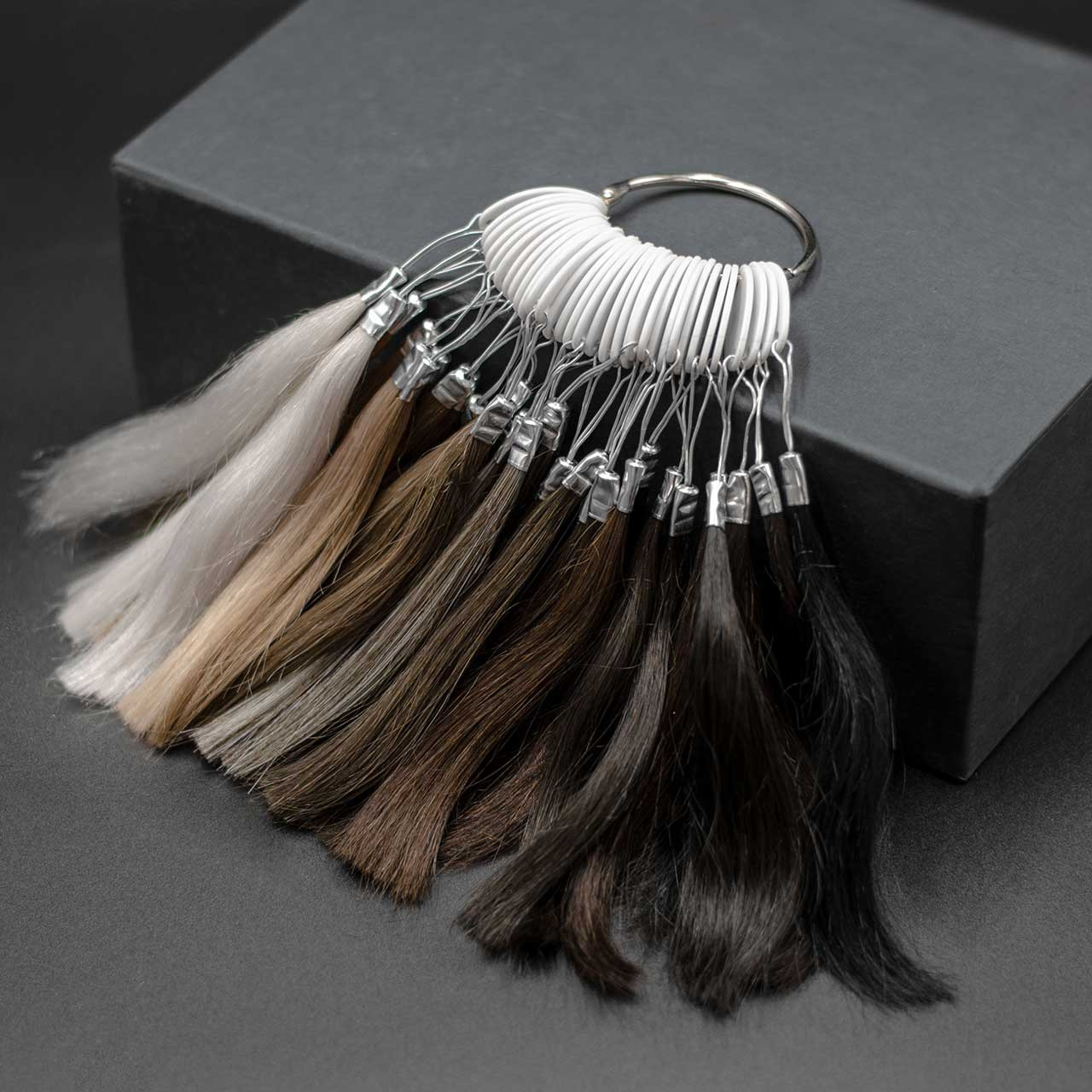 Hair Color Rings for Men's Hair Systems, Toupee, Hairpieces