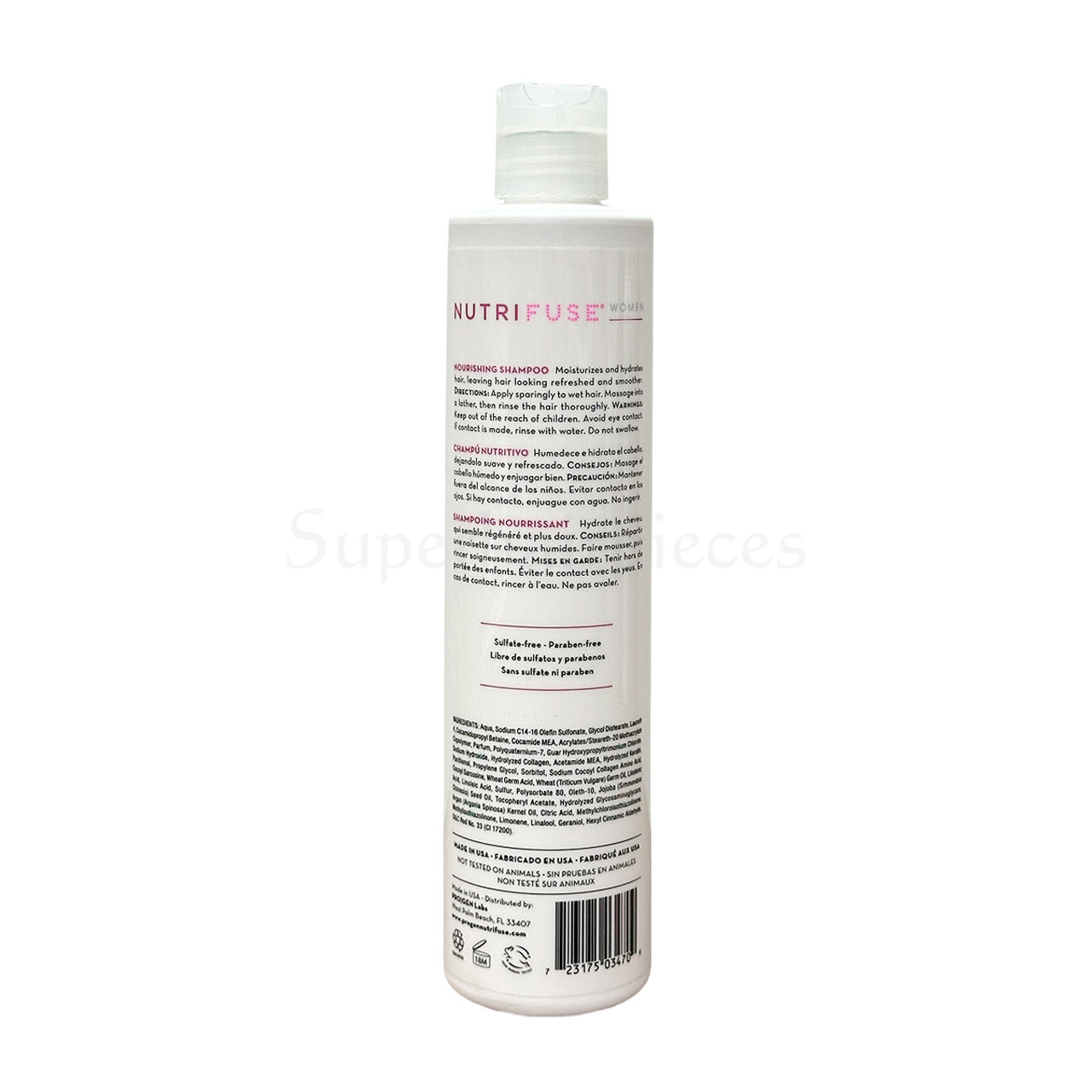 PROGEN Nutrifuse Women’s Nourishing Shampoo for dry & damaged hair