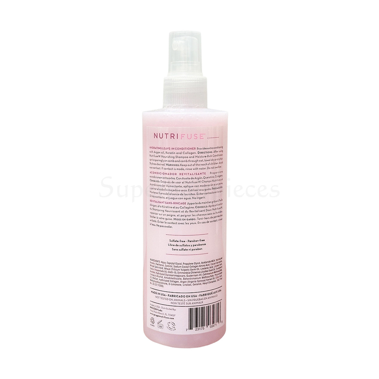 PROGEN NUTRIFUSE Women's HYDRATING LEAVE-IN CONDITIONER 8oz ...